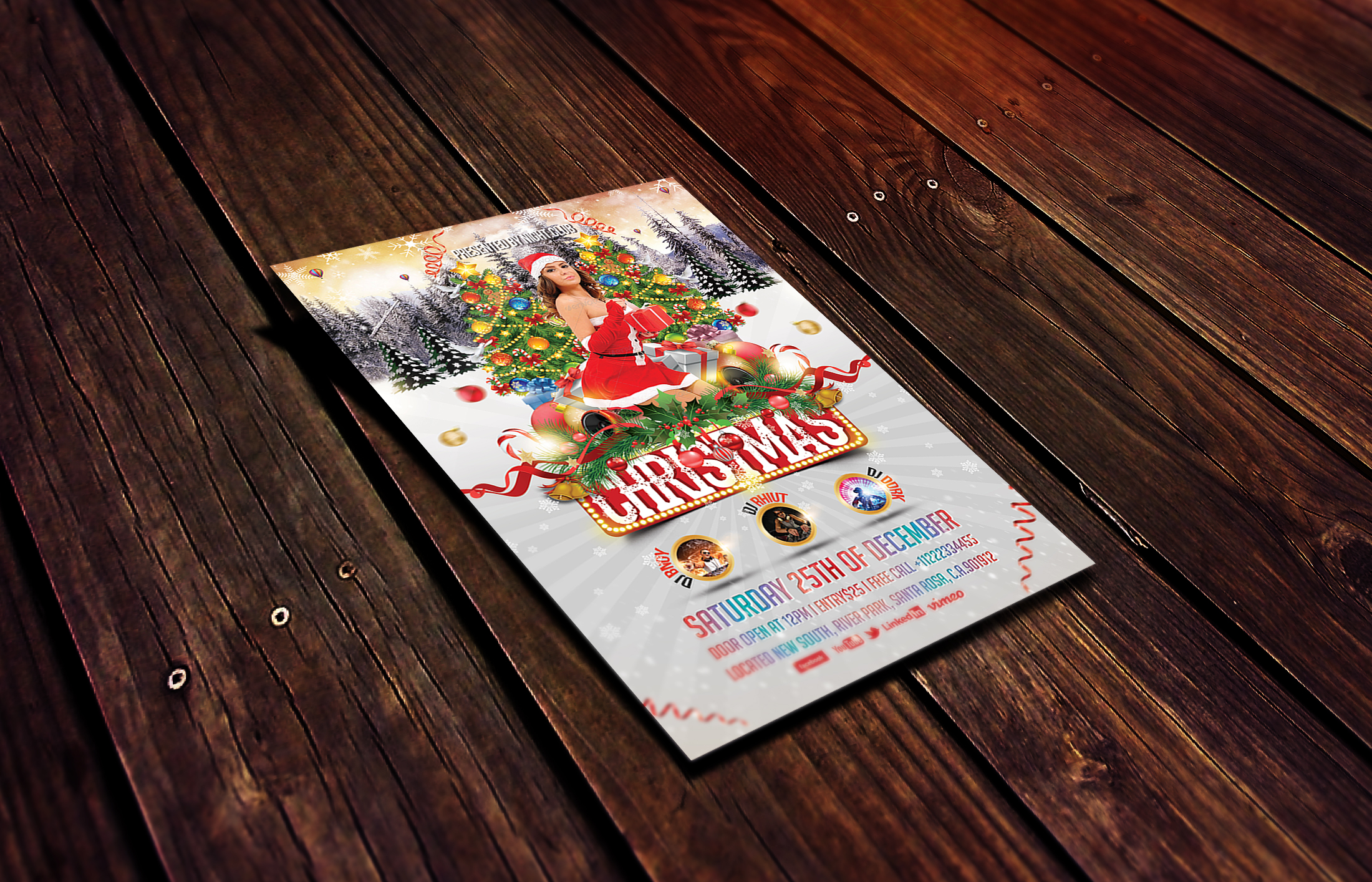 Christmas Flyer ~ Flyer Templates on Creative Market