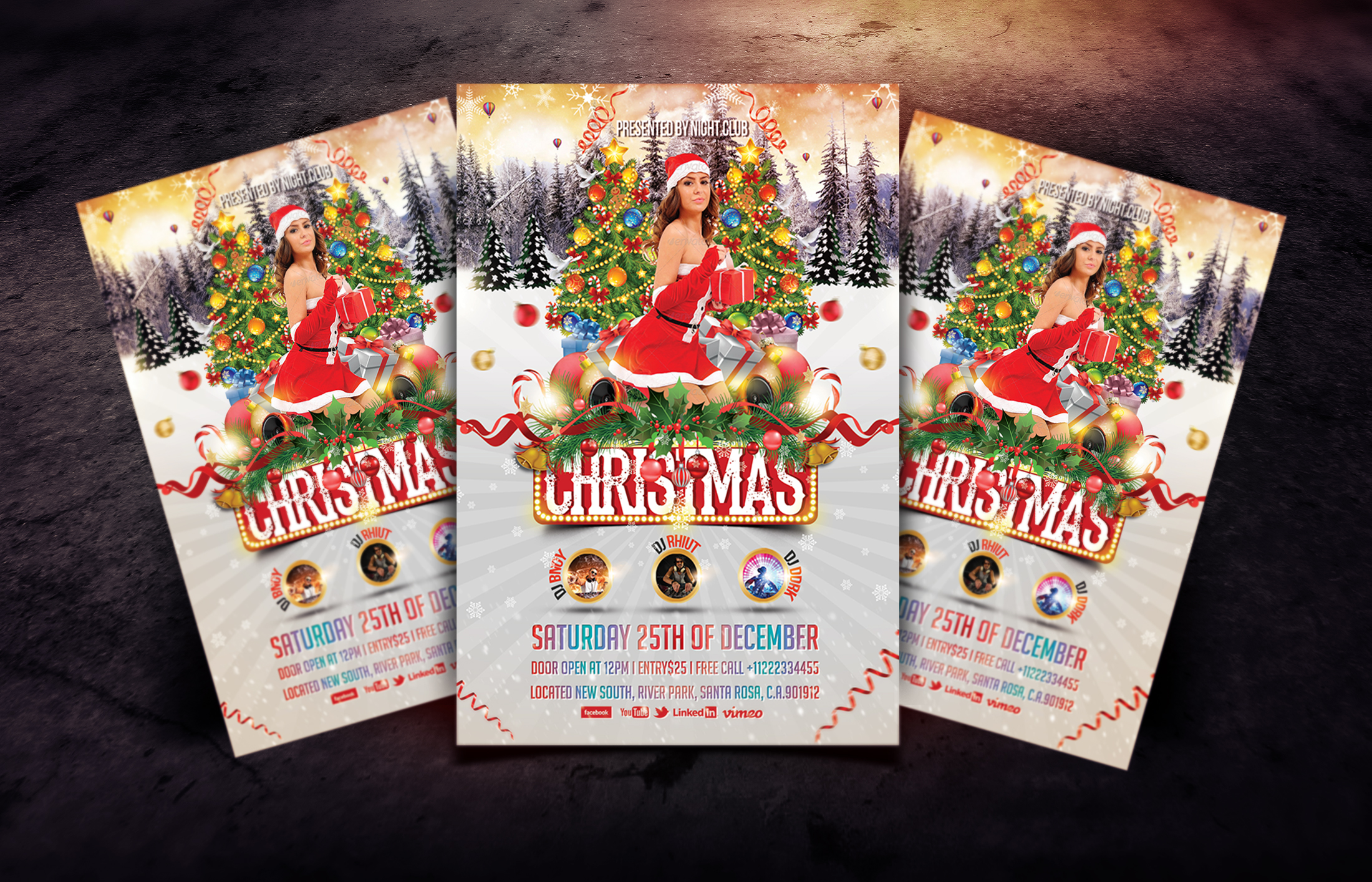 Christmas Flyer ~ Flyer Templates on Creative Market