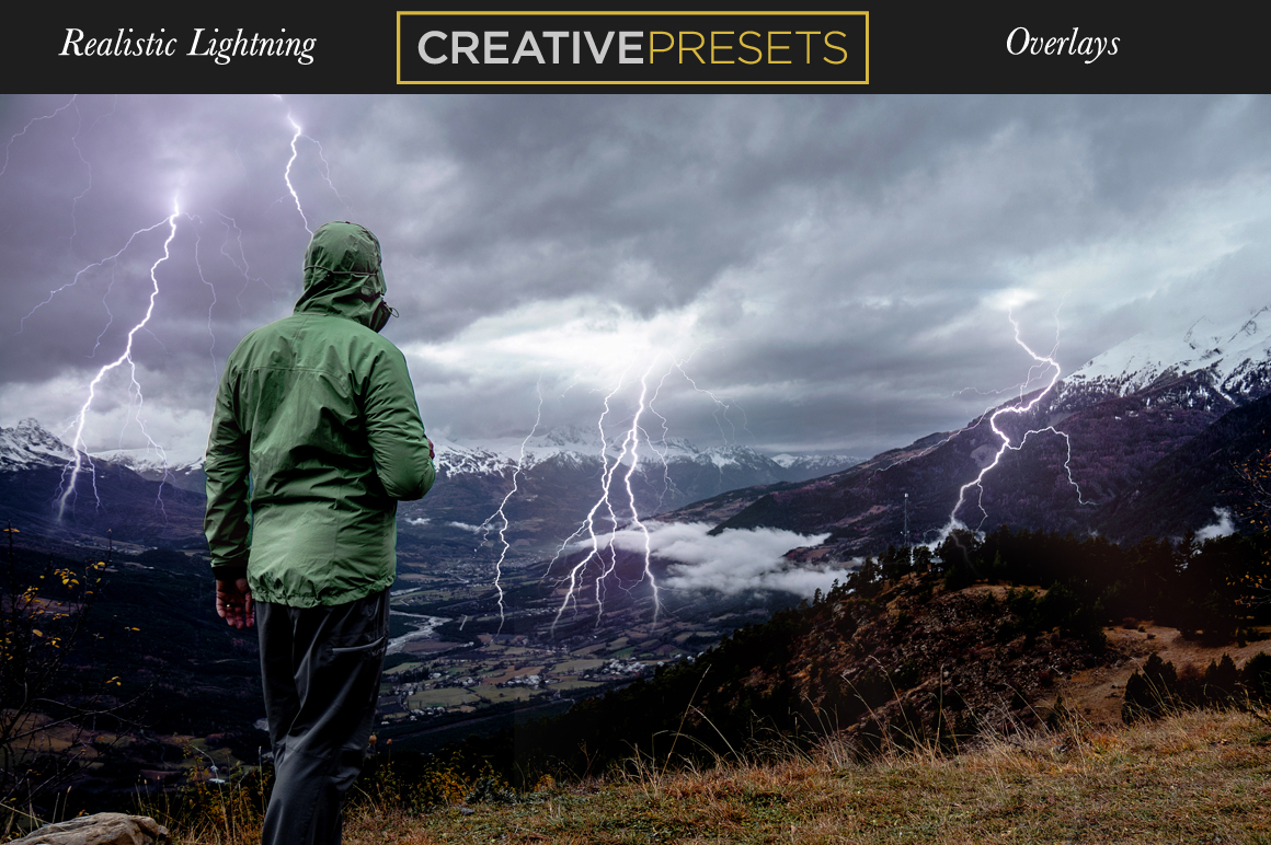25 Realistic Lightning Overlays ~ Textures on Creative Market