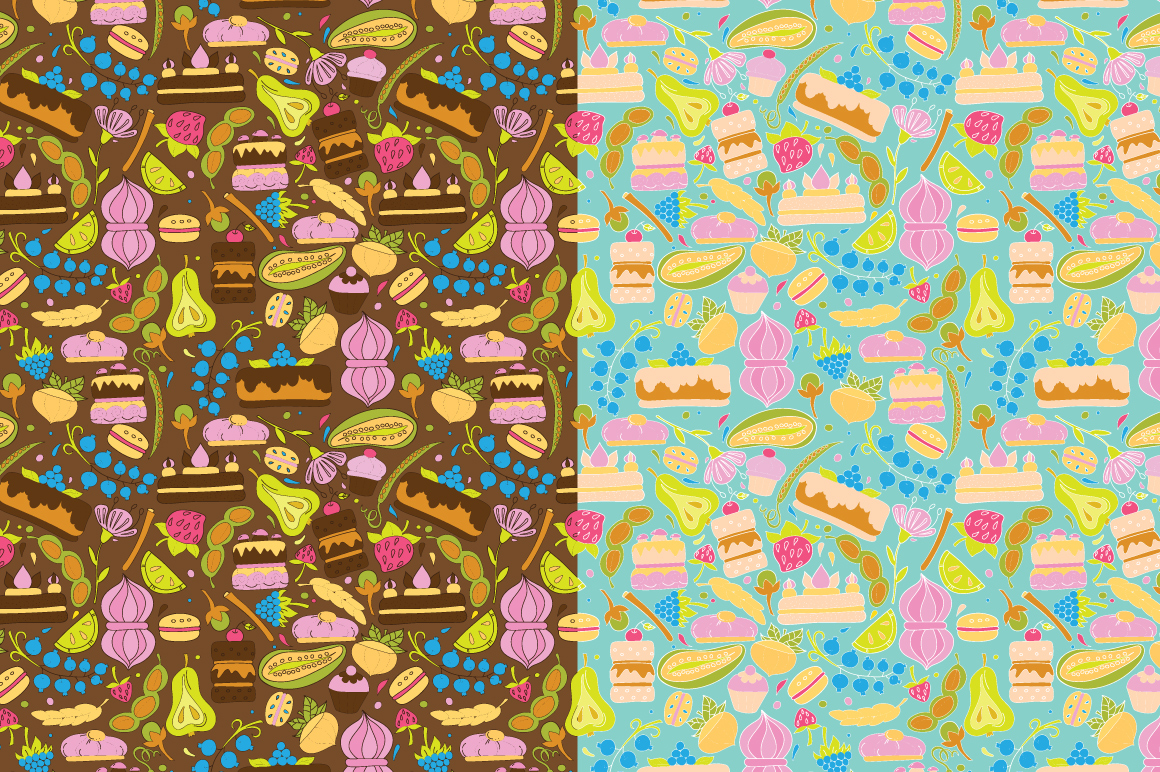 Confectionery pattern ~ Patterns on Creative Market