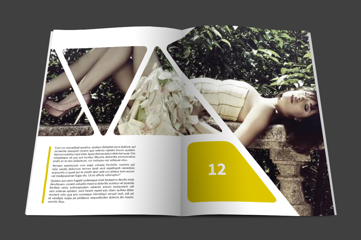 Triangle Magazine ~ Magazine Templates on Creative Market