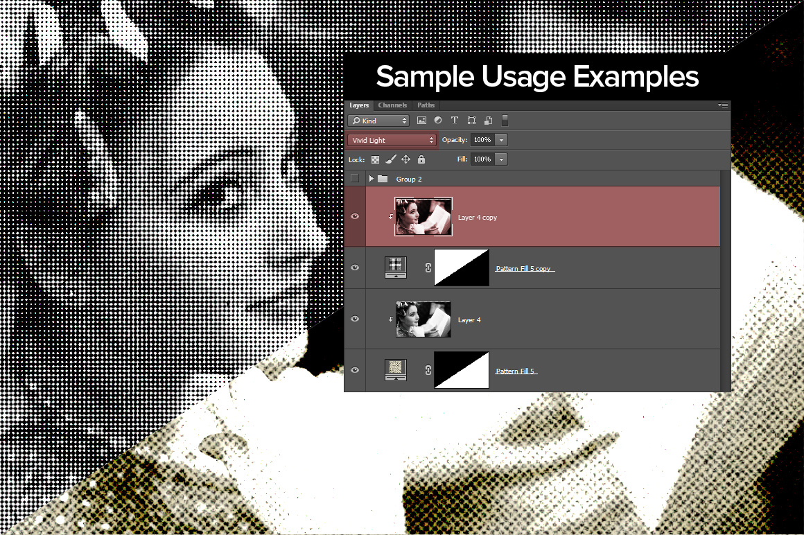 30 Retro Seamless Halftone Patterns ~ Patterns on Creative Market