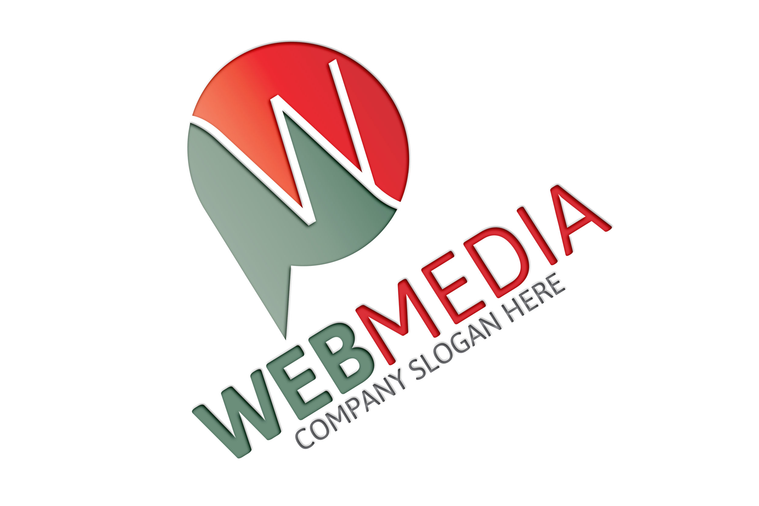 Web Media / Letter W Logo ~ Logo Templates on Creative Market