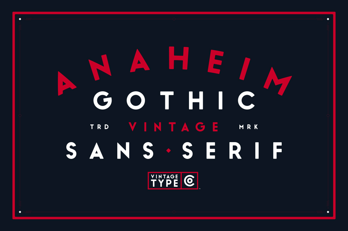 Anaheim Gothic Font ~ Sans Serif Fonts on Creative Market