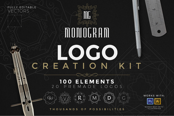 The 30 Best Logo Creator Kits ~ Creative Market Blog