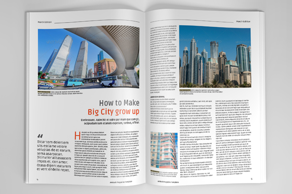 Multipurpose Magazine ~ Magazine Templates on Creative Market