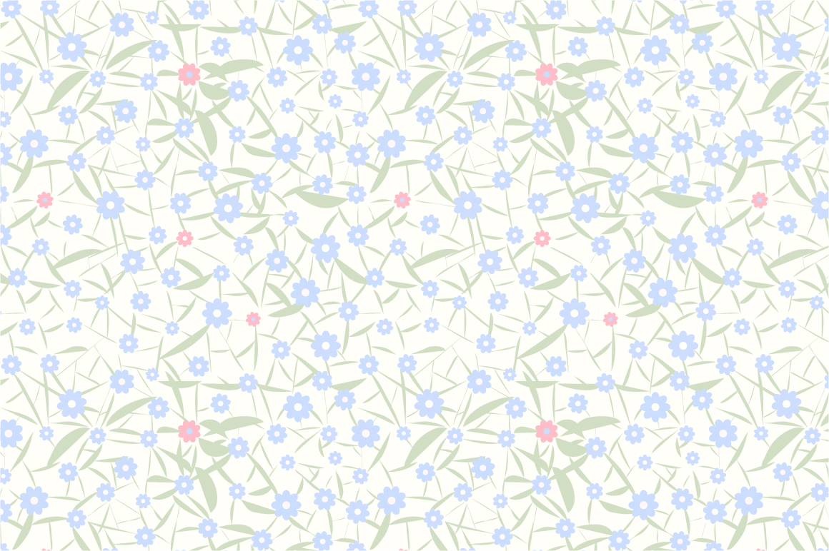 Seamless floral pattern ~ Patterns on Creative Market