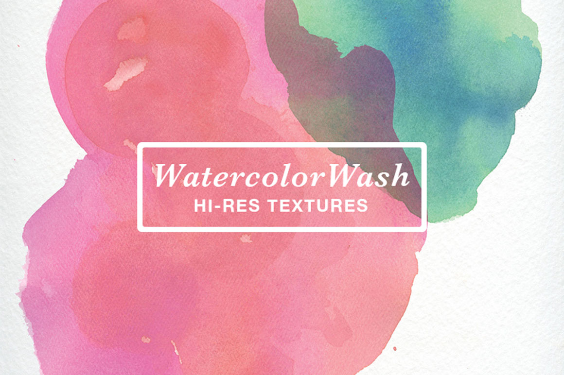 WatercolorWash Textures-Best Seller! ~ Textures on Creative Market