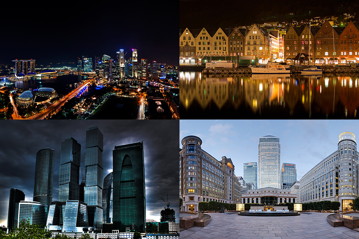 180 Cityscape HD Photos ~ Web Elements on Creative Market