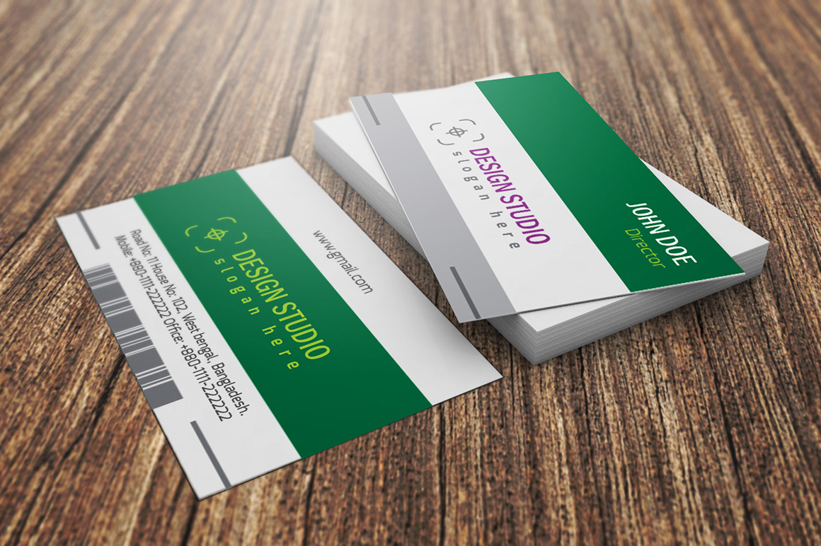 Design Studio Visiting Card ~ Business Card Templates on Creative Market