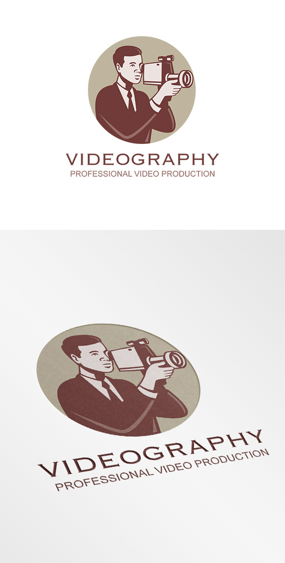 Videography Professional Video Logo ~ Logo Templates on Creative Market