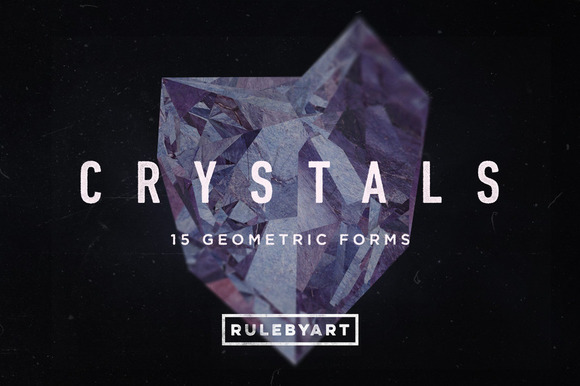 Crystals ~ Textures on Creative Market