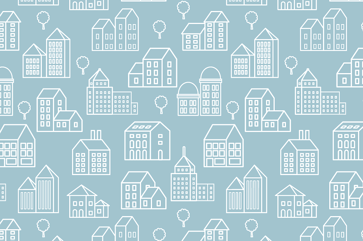 Linear city pattern ~ Patterns on Creative Market