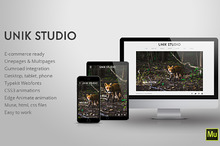 Fly Away Responsive One Page Theme ~ HTML/CSS Themes on Creative Market