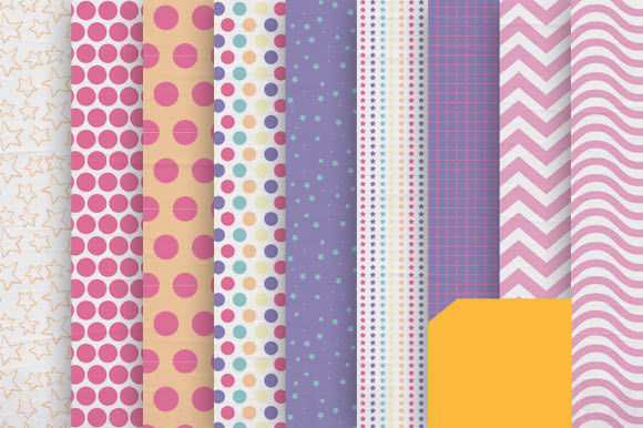 because I'm happy! 25 cute patterns ~ Patterns on Creative Market