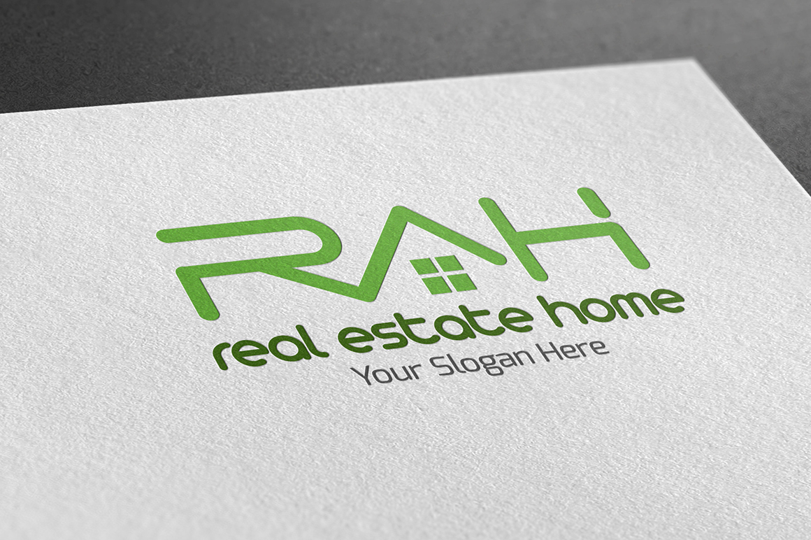 Real Estate Home Logo ~ Logo Templates on Creative Market