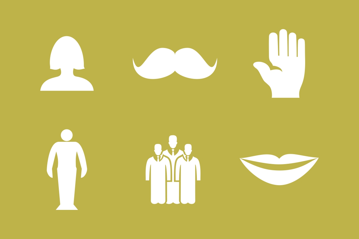 Icon the person ~ Icons on Creative Market