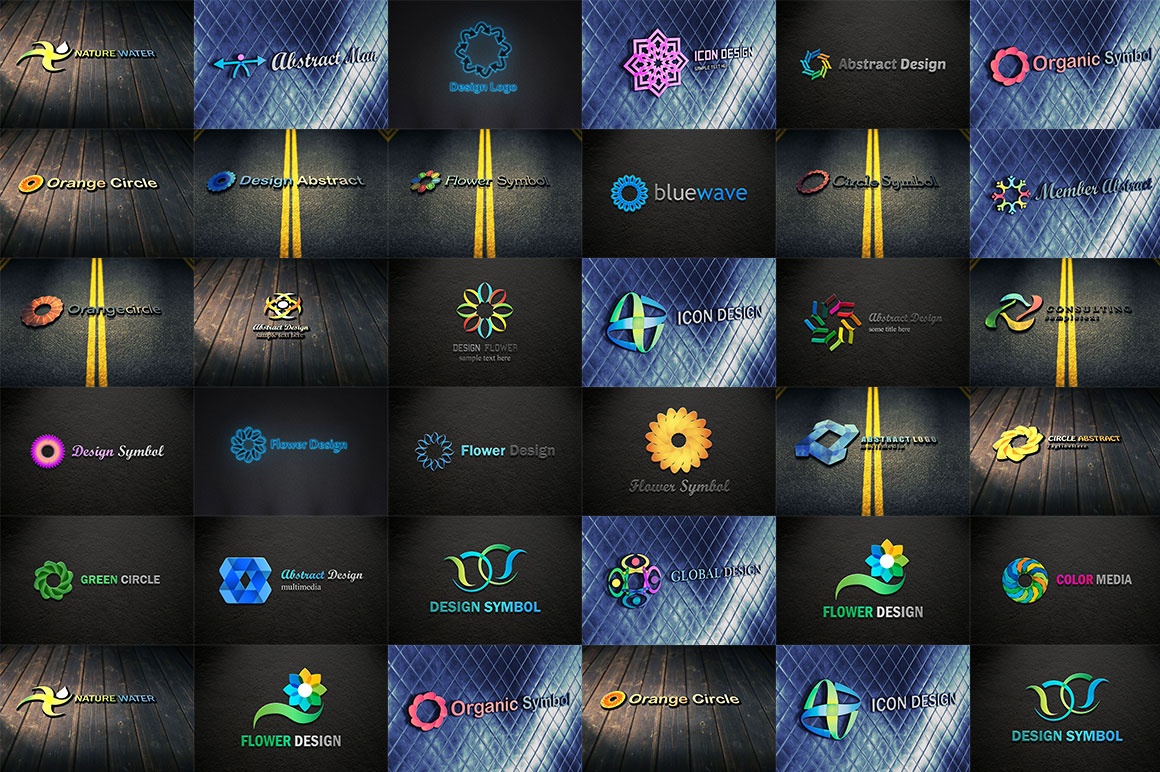 30 Logo Pack 10 ~ Logo Templates on Creative Market
