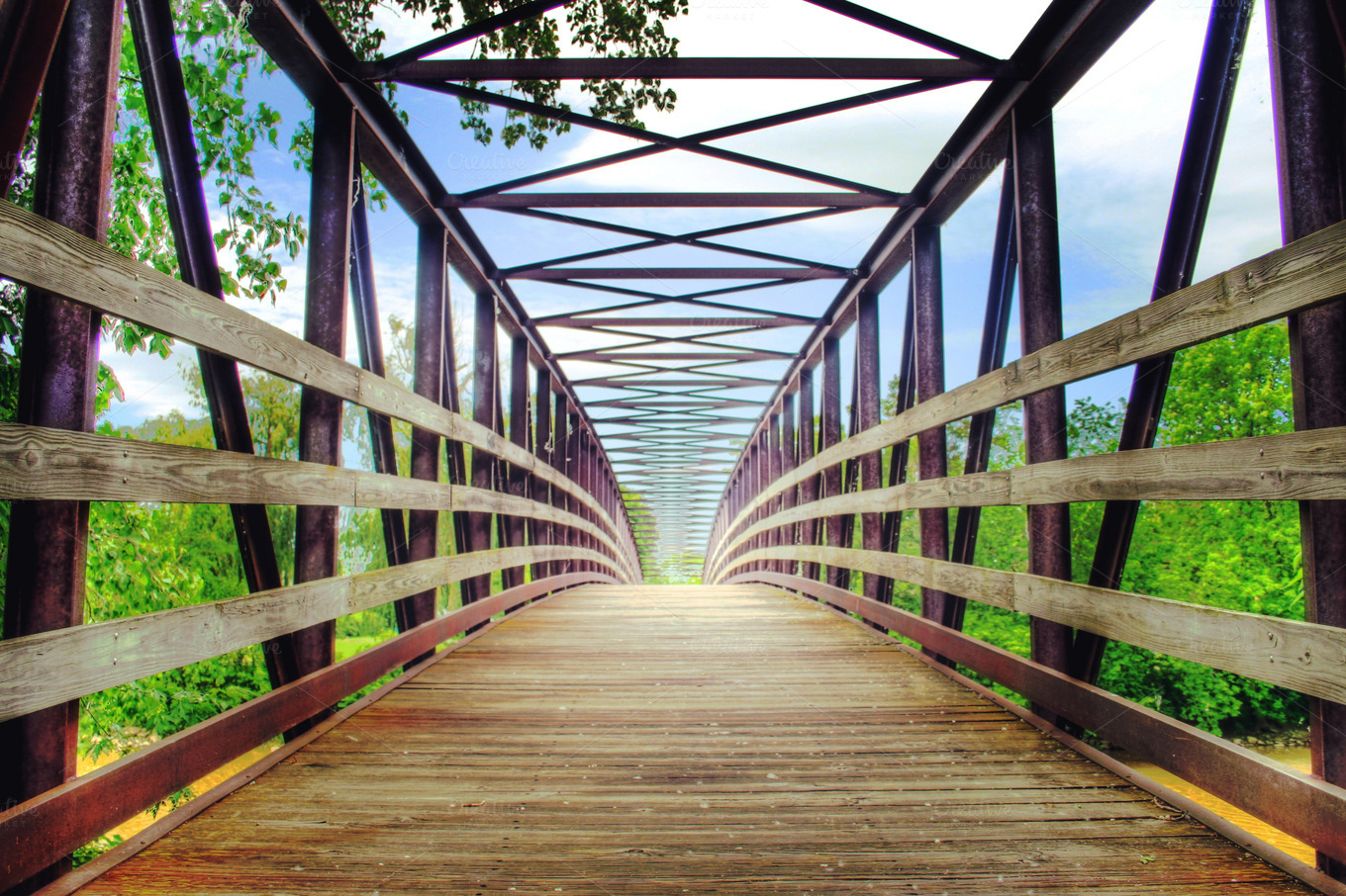 Bridge Perspective ~ Architecture Photos on Creative Market