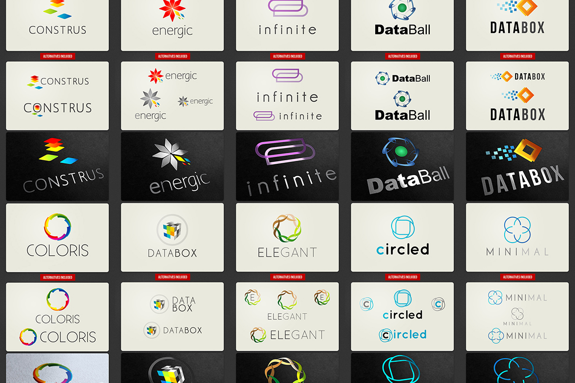 36 Vector Logo Templates ~ Logo Templates on Creative Market