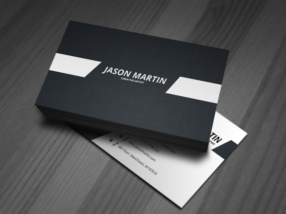 Dual Back side Business Card ~ Business Card Templates on Creative Market