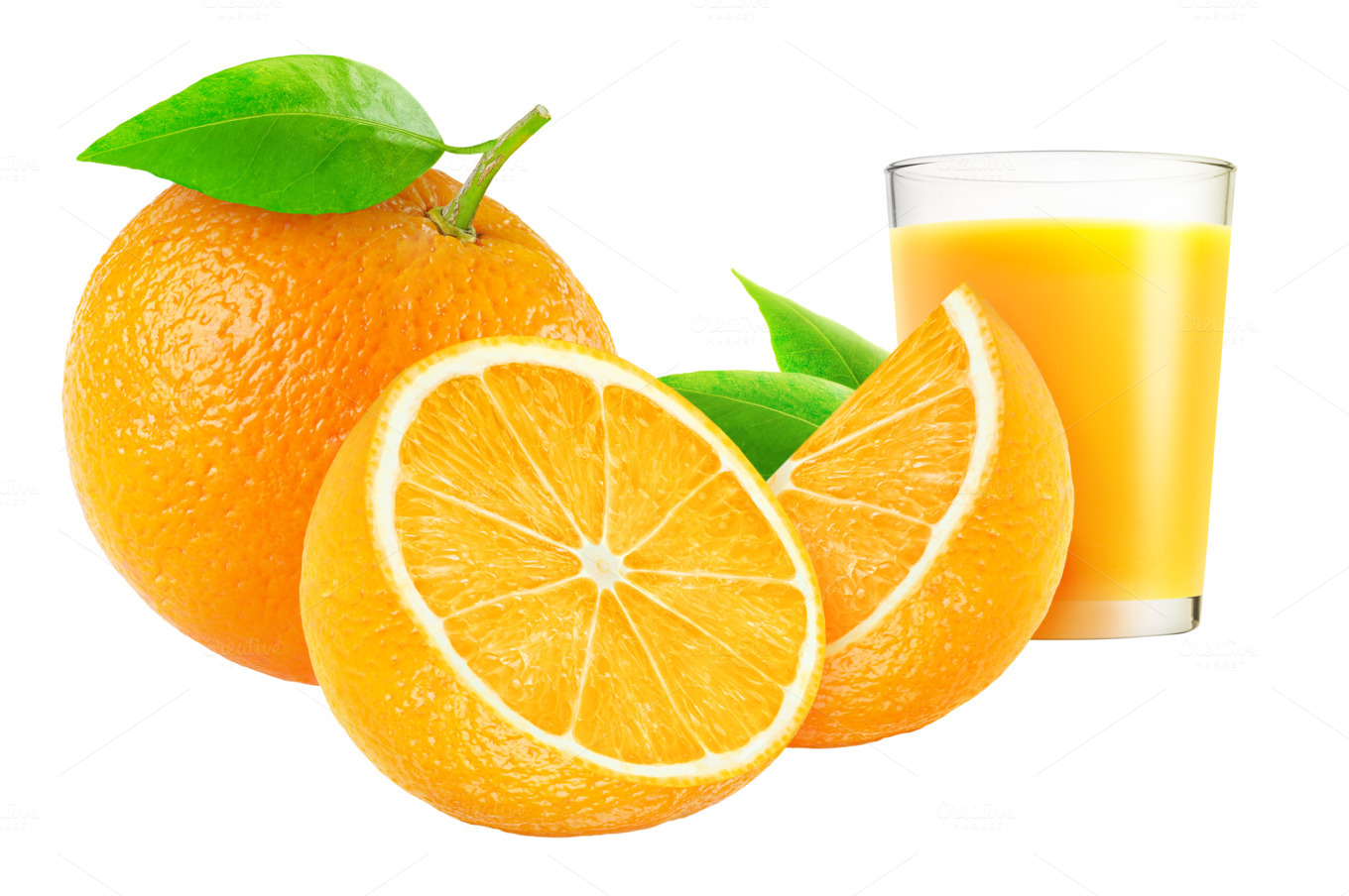 Fruit juice on transparent background ~ Food & Drink Photos on Creative ...