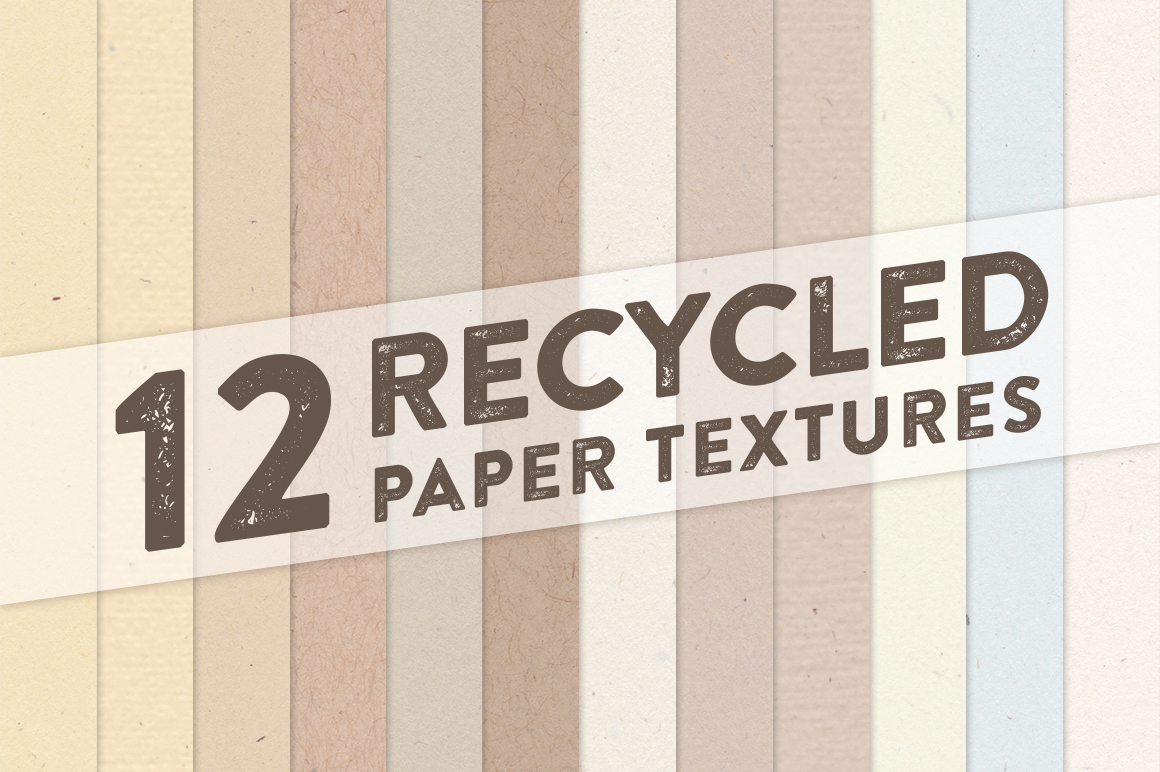 12 Recycled Paper Textures ~ Textures on Creative Market