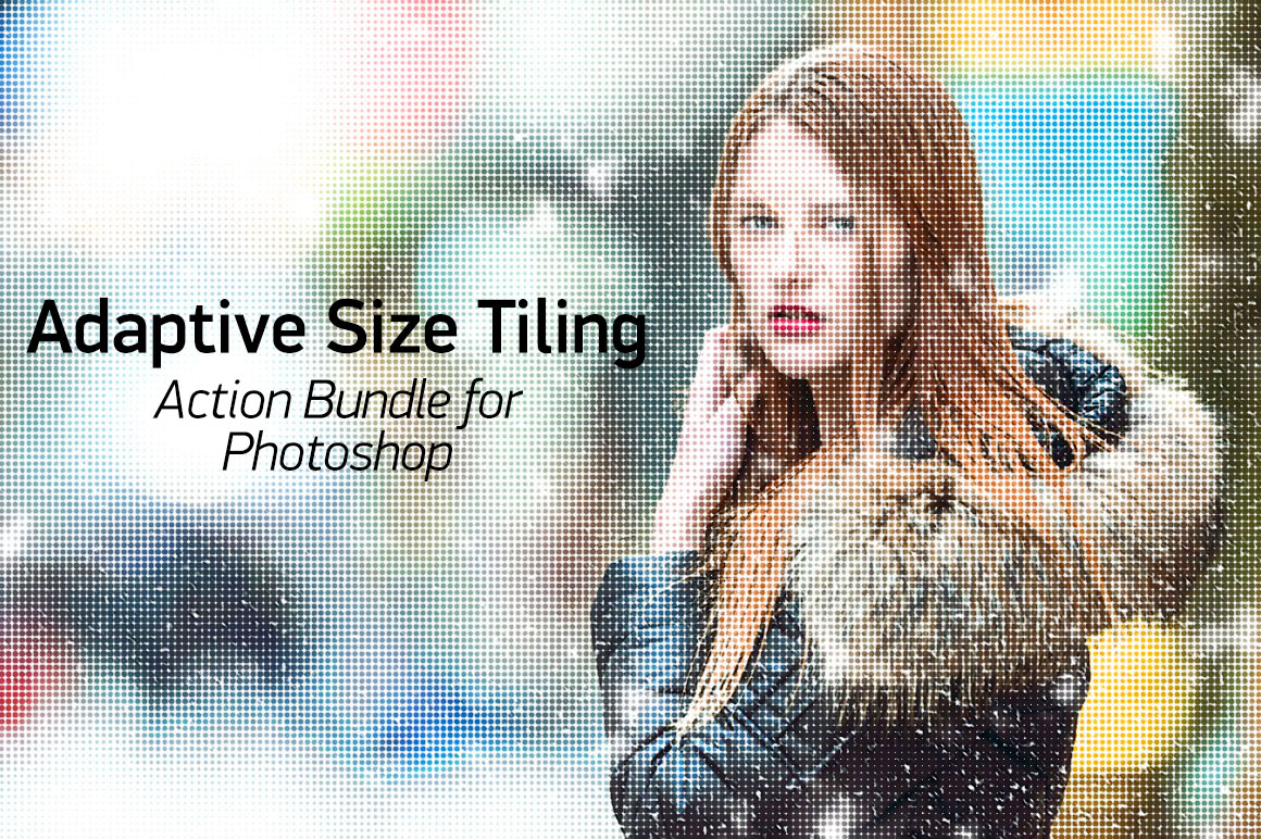 Adaptive Size Tiling Action Bundle ~ Actions on Creative Market