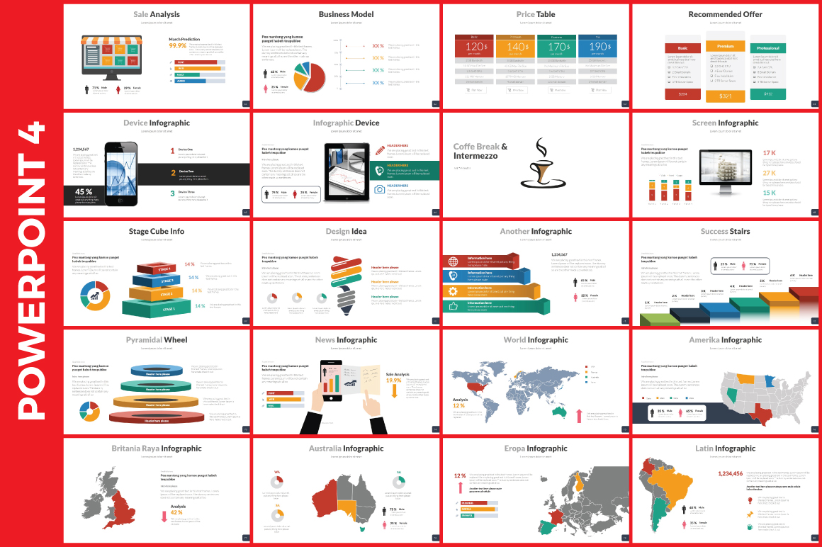 Multipurpose Presentation Template ~ Presentation Templates on Creative ...