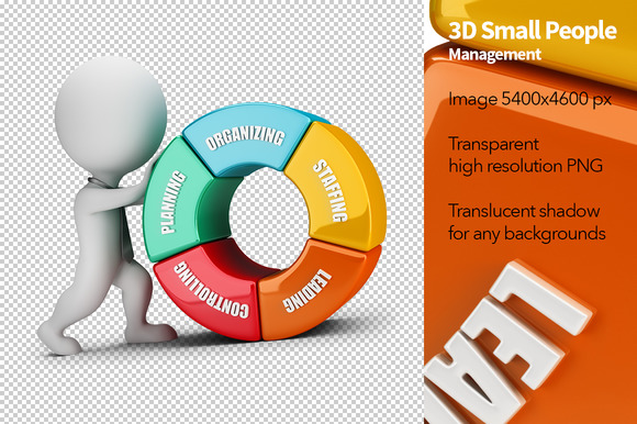 3D Small People - Management ~ Illustrations on Creative Market