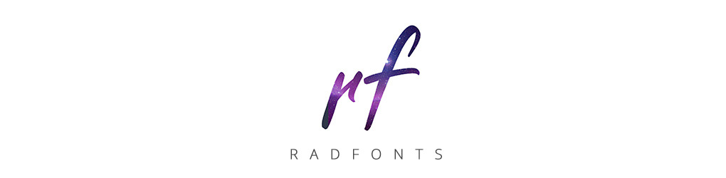 Rad Fonts | Creative Market