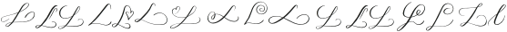 MONOGRAM L | Monofont caps L | Stunning Script Fonts ~ Creative Market