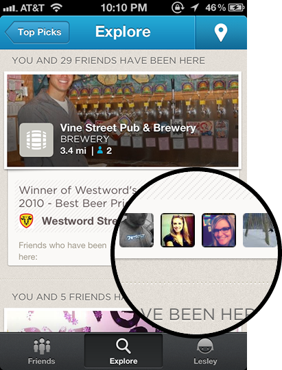 Beautiful Apps: The New Foursquare - Creative Market Blog