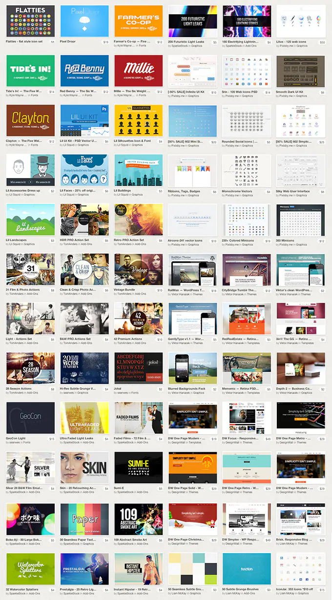 The Creative Market Bundle: $850 worth of goods for $39 - Creative ...