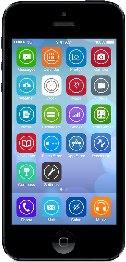 iOS 7 Flat Icons Reimagined - Creative Market Blog
