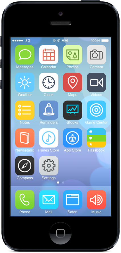 iOS 7 Flat Icons Reimagined - Creative Market Blog