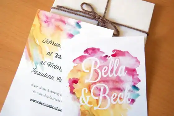Design Your Perfect Wedding Invitations: Watercolor - Creative Market Blog