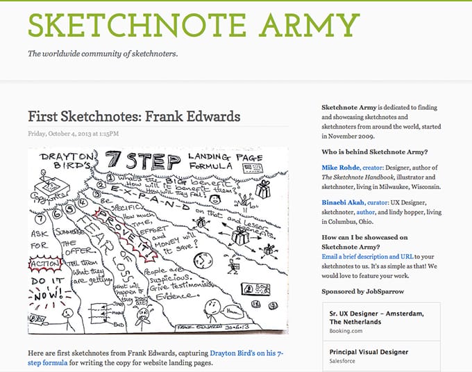 How-to Sketchnote: An Interview with Mike Rohde - Creative Market Blog