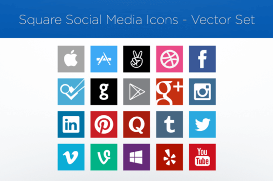 5 Essential Social Media Icon Sets - Creative Market Blog