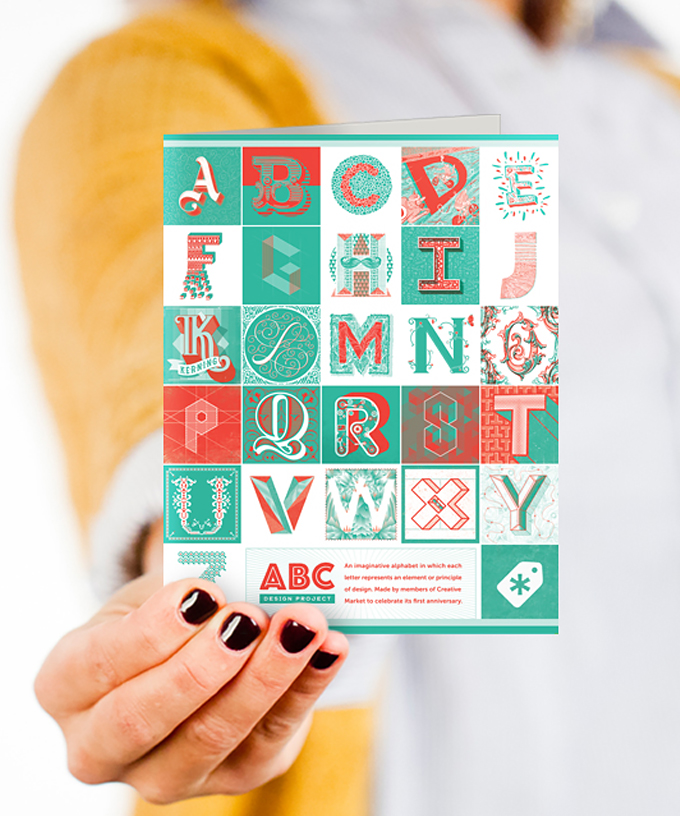 ABC Design Project: Creative Letters for Charity - Creative Market Blog