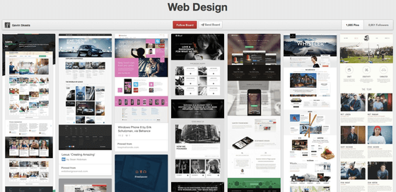 10 Brilliant Graphic and Web Design Pinterest Boards - Creative Market Blog