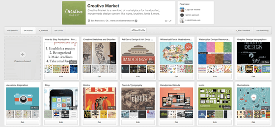 10 Brilliant Graphic and Web Design Pinterest Boards - Creative Market Blog
