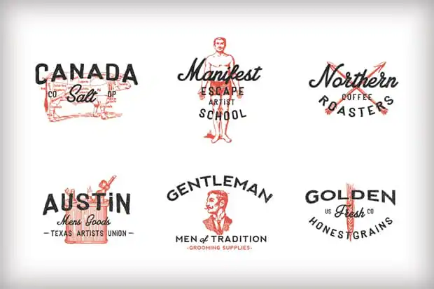 25 Beautiful Vintage Logo Templates - Creative Market Blog