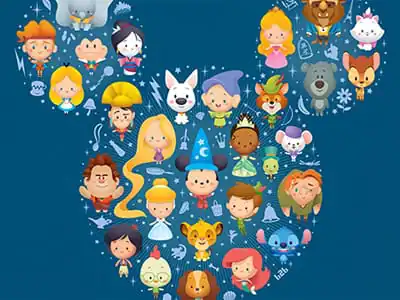 50 Delightful Disney-Themed Dribbble Shots - Creative Market Blog