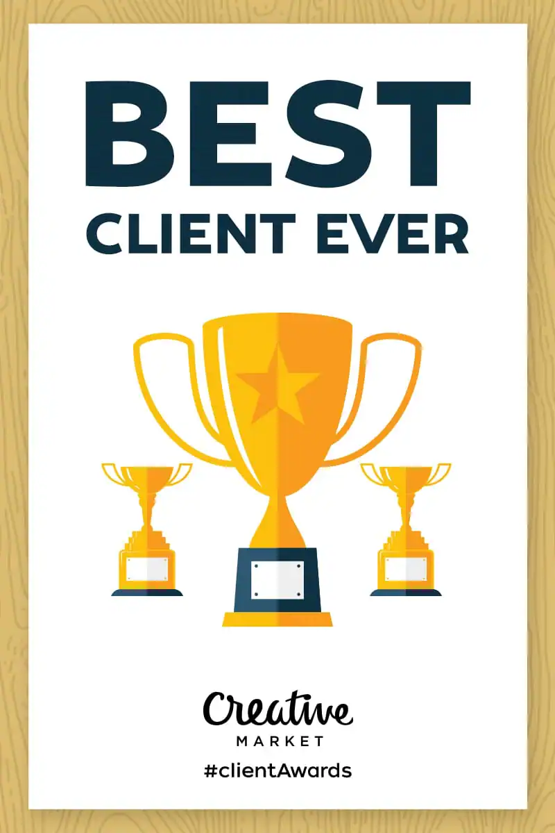 10 Award Posters to Show Your Favorite Clients Some Love - Creative ...