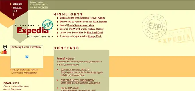 Travel In Time: Here's What 10 Ecommerce Sites Used to Look Like ...