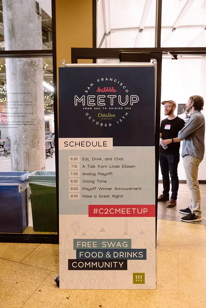 Photos and Video From the Dribbble + Creative Market Meetup - Creative ...