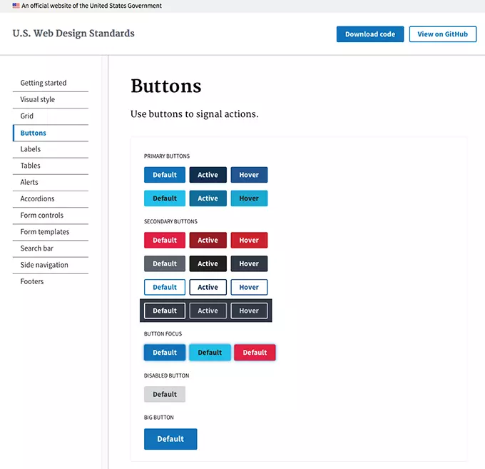 The United States Now Has an Official Design Language - Creative Market ...