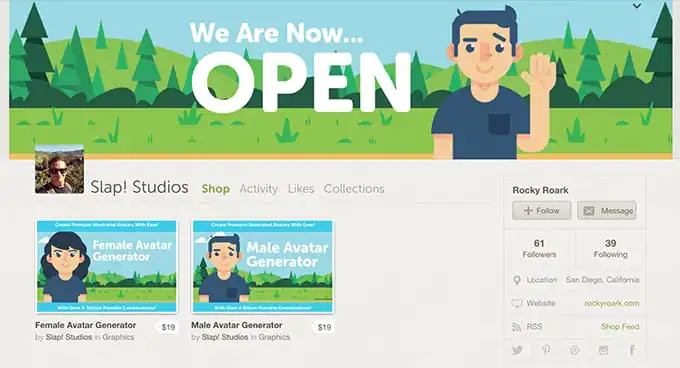 New Shop on the Block: Slap! Studios - Creative Market Blog