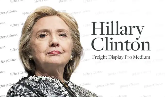If US Presidential Candidates Were Fonts - Creative Market Blog